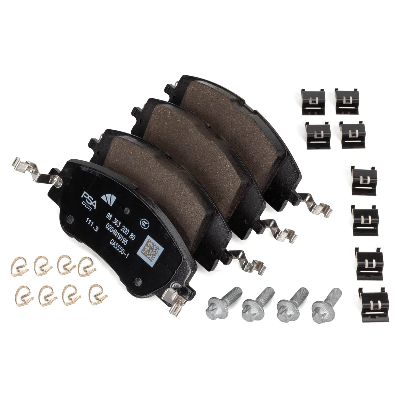 Original CITROEN / PEUGEOT Brake pads - 16 813 711 80 | myparto
