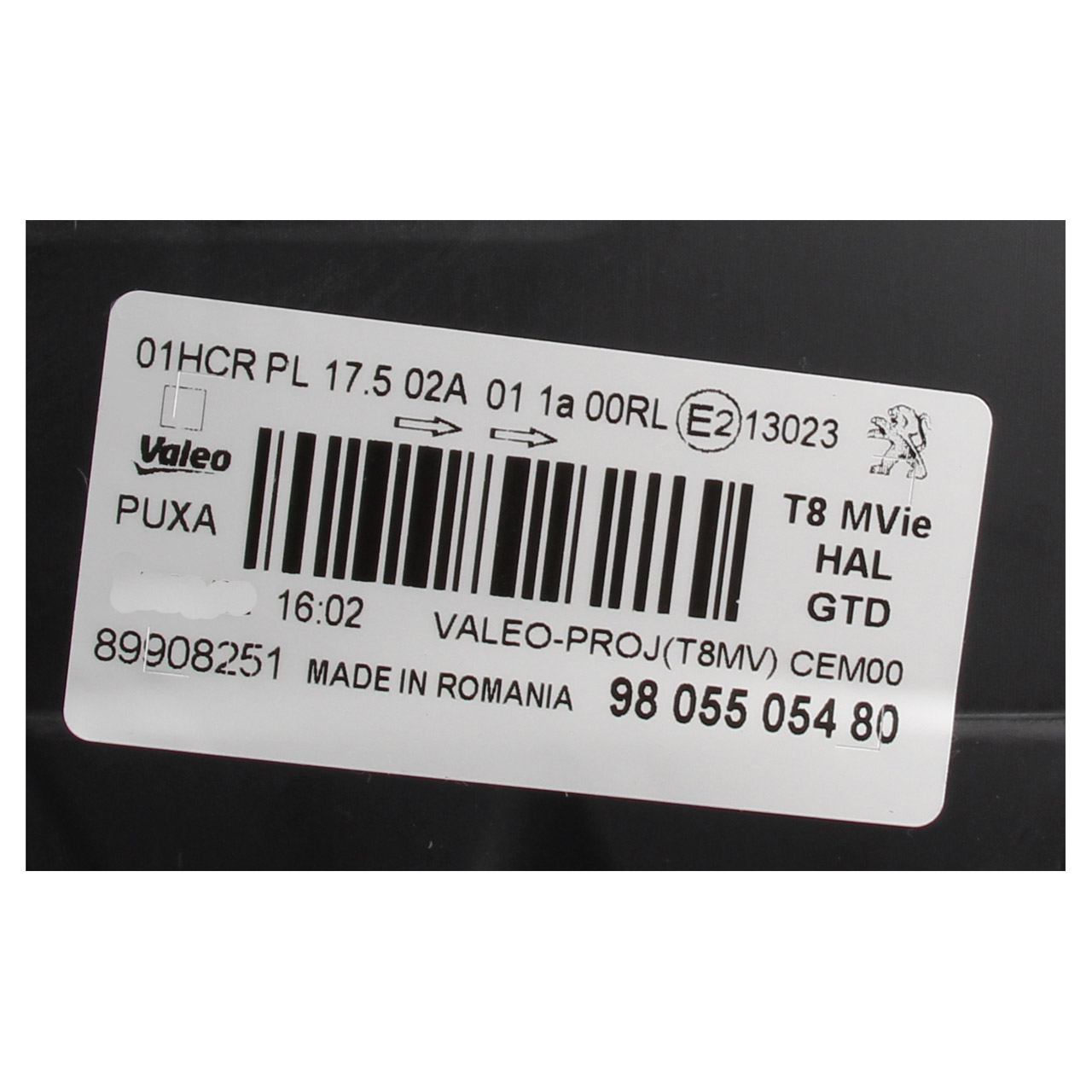 Original PEUGEOT Scheinwerfer - 98 055 054 80 | myparto