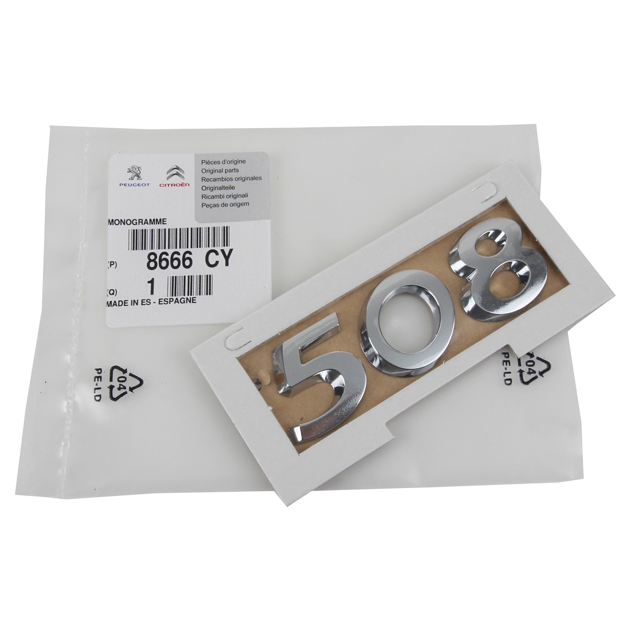 Original CITROEN / PEUGEOT Embleme - 8666.CY | myparto