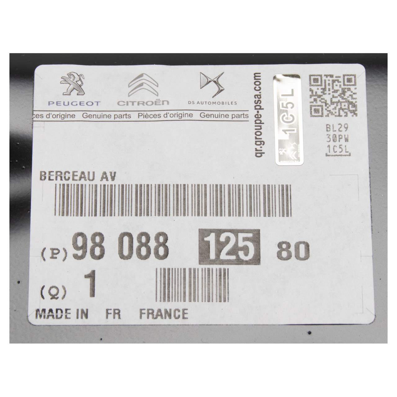 Original CITROEN / PEUGEOT Axle carriers - 98 088 125 80 | myparto
