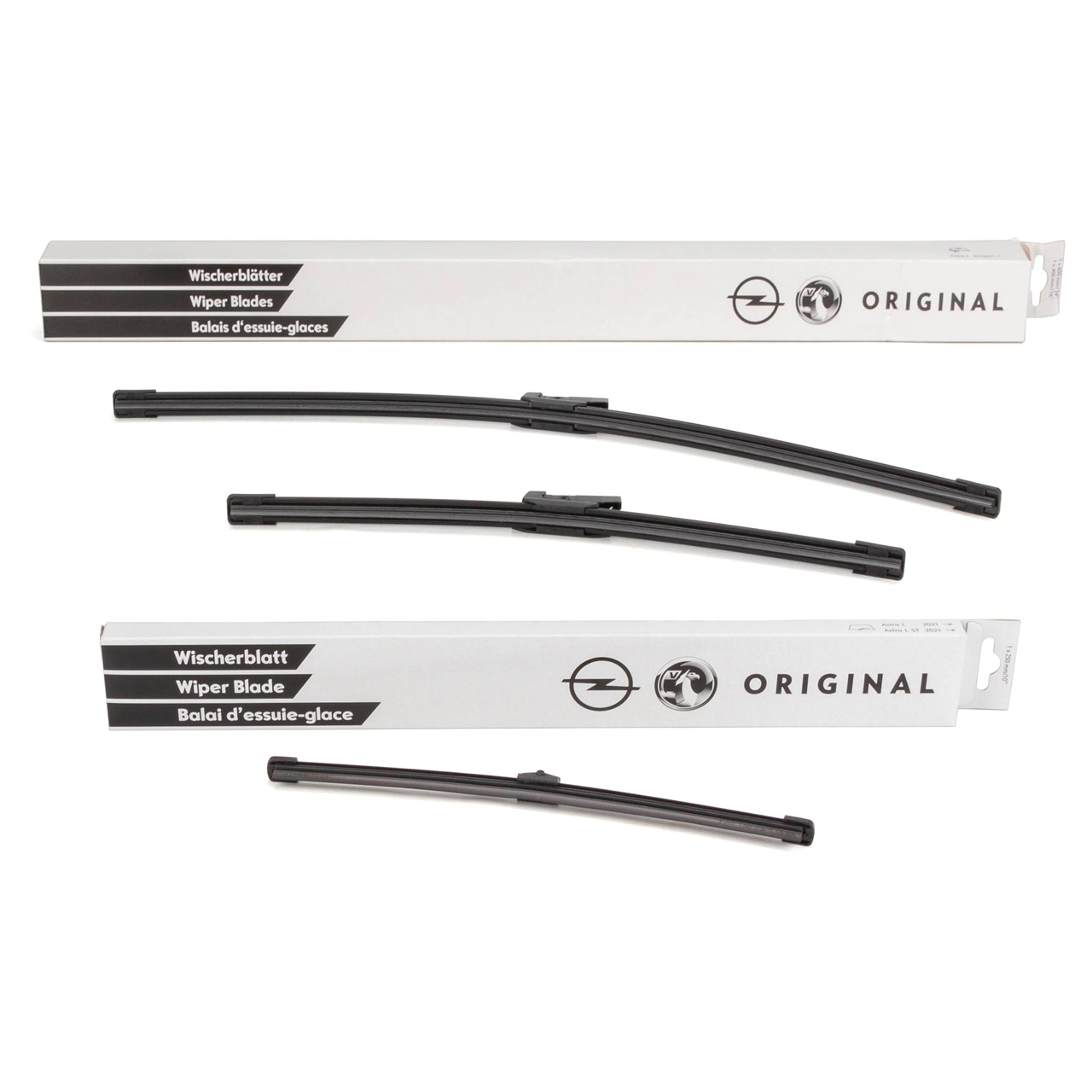 Original CITROEN / PEUGEOT Wiper sets - 16 819 916 80, 16 820 885 80 ...
