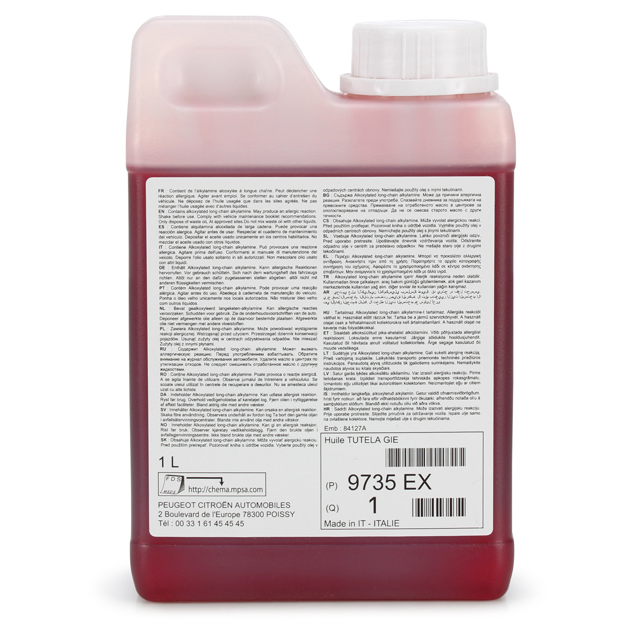 Original CITROEN / PEUGEOT Hydrauliköle - 9735.EX | myparto