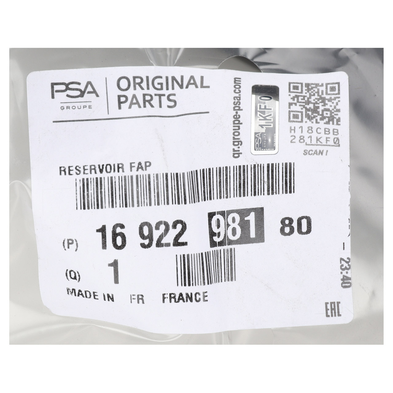 Original CITROEN / PEUGEOT Kraftstofftanks - 16 922 981 80 | myparto