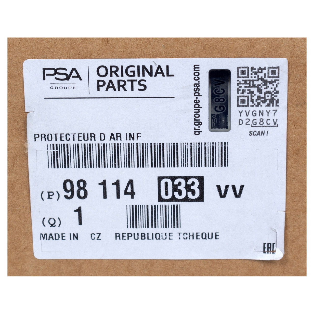 Original CITROEN / PEUGEOT Car door protector strips - 98 114 033 VV ...