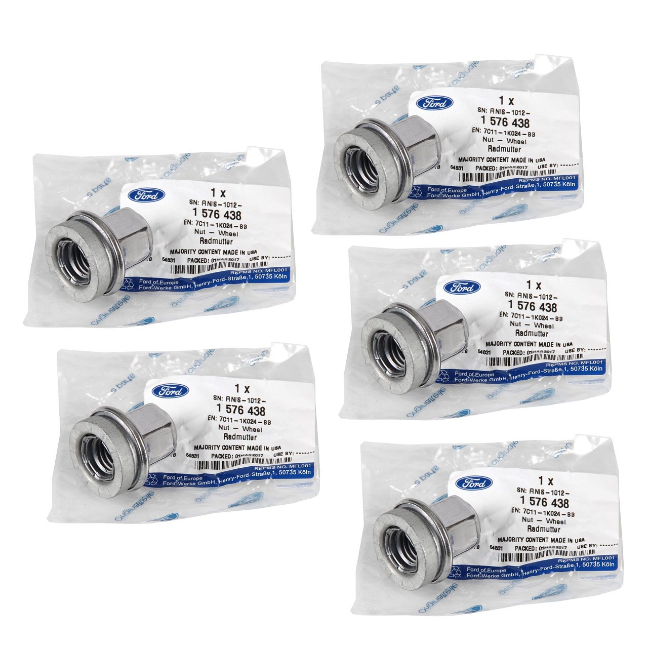 FORD Radmuttern / Radschrauben - myparto.com