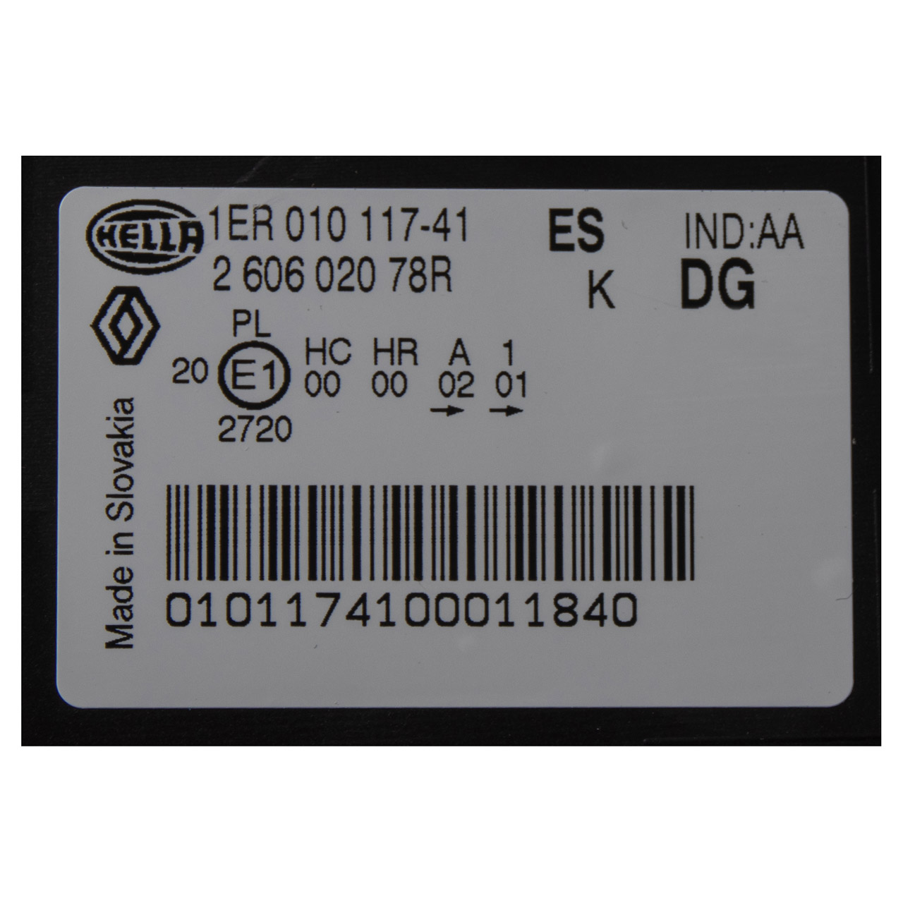 Original RENAULT Scheinwerfer - 26 06 020 78R | myparto