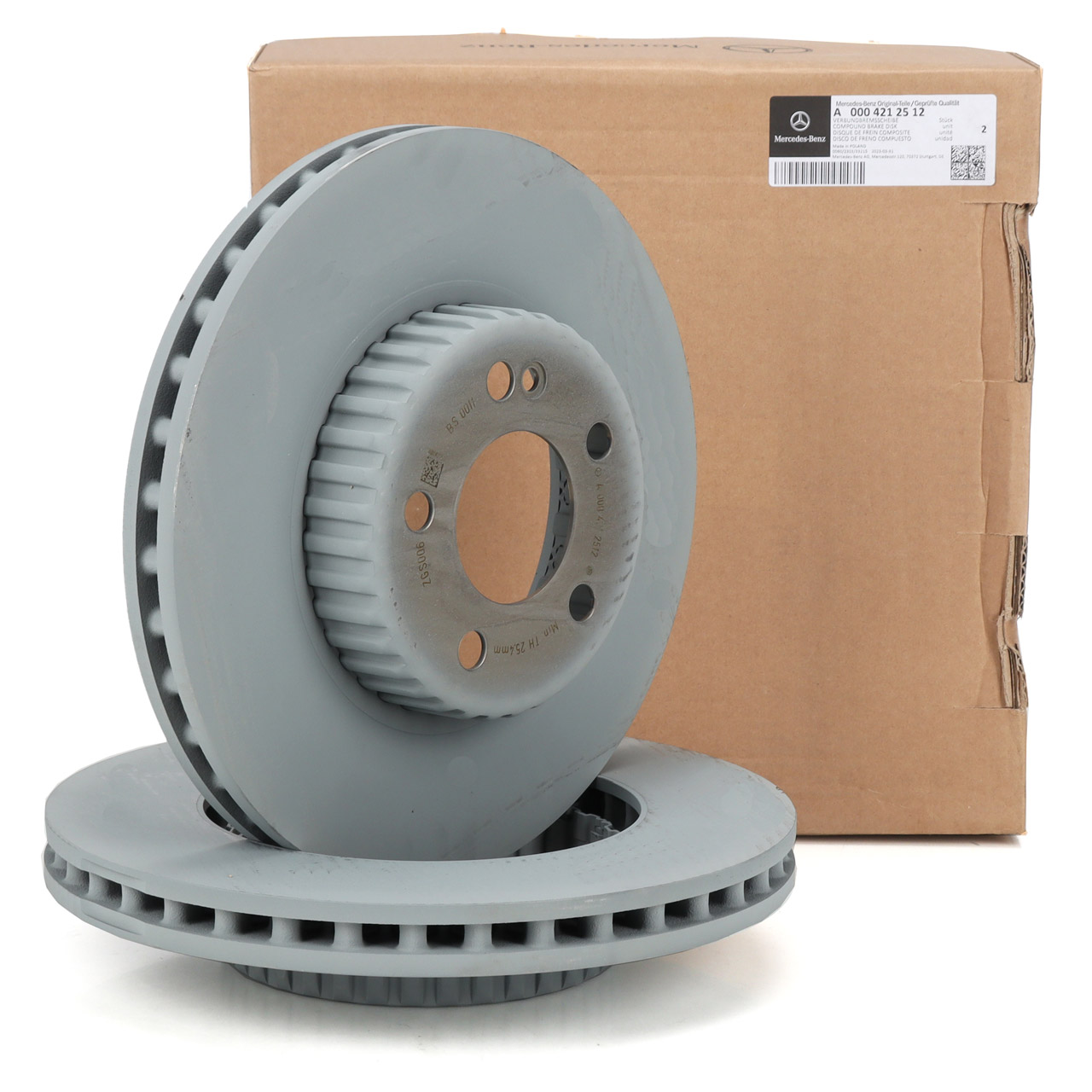 100% Original MERCEDES-BENZ Bremsscheiben | myparto