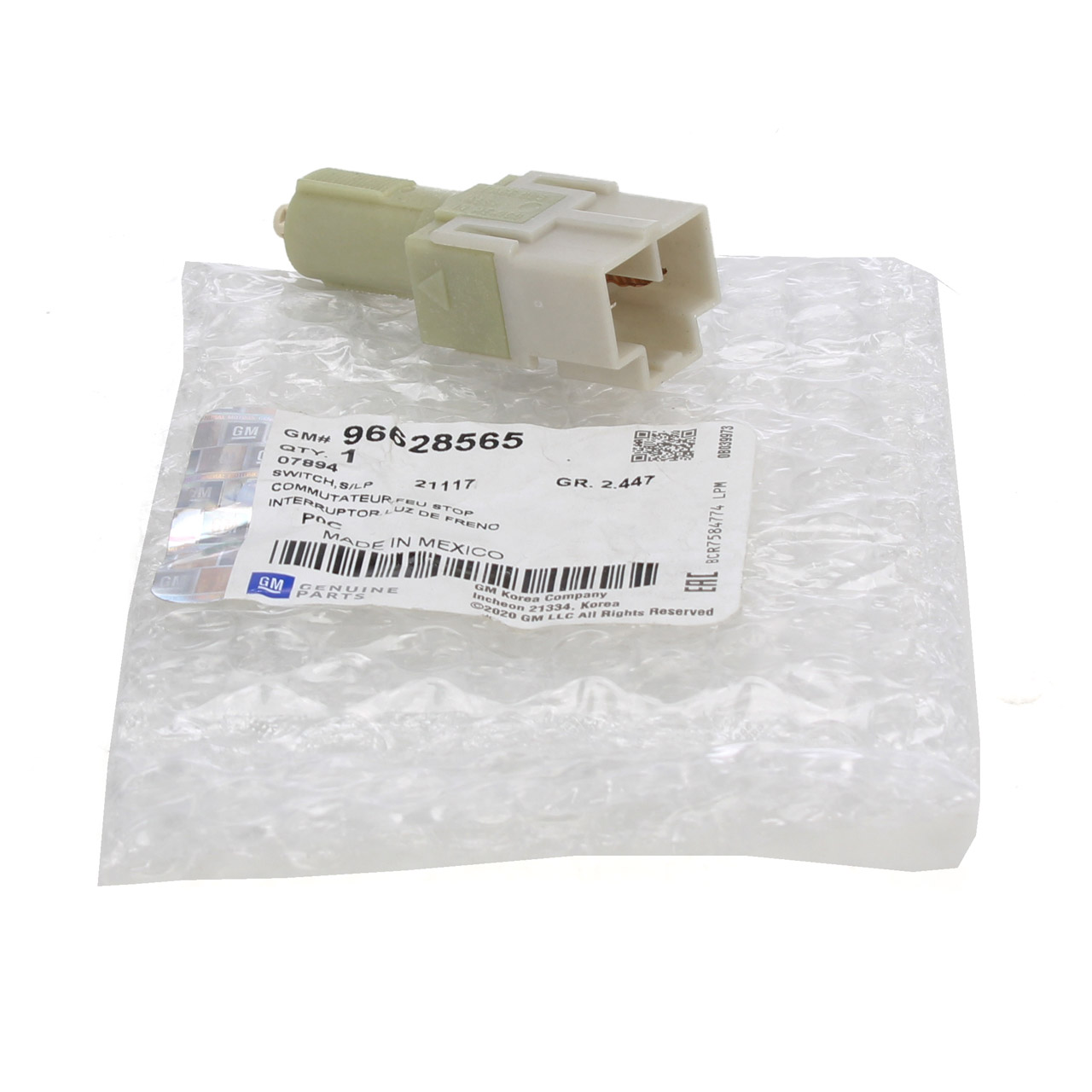 Original OPEL Bremslichtschalter - 96628565 | myparto