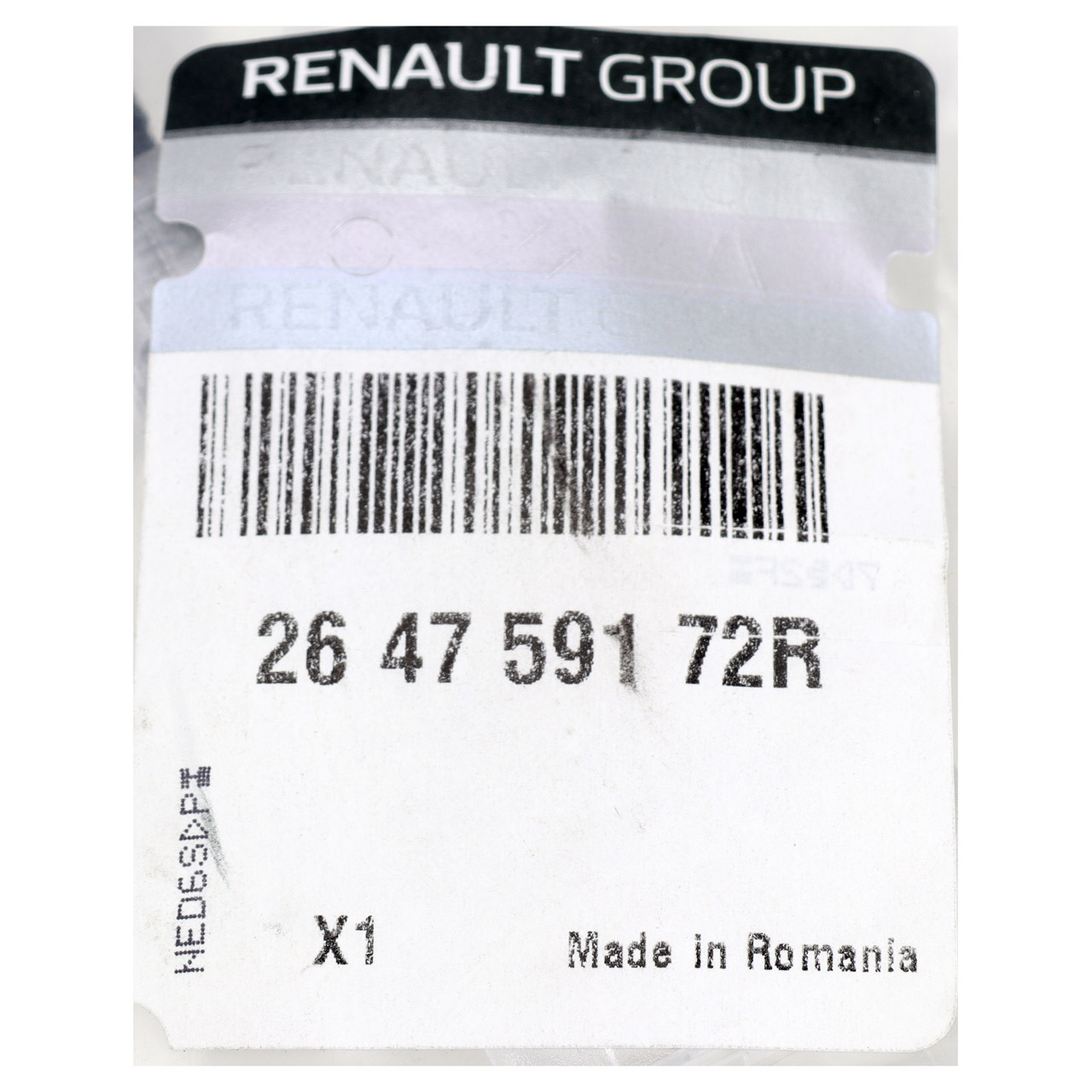Original RENAULT Interieur lights - 26 47 591 72R | myparto