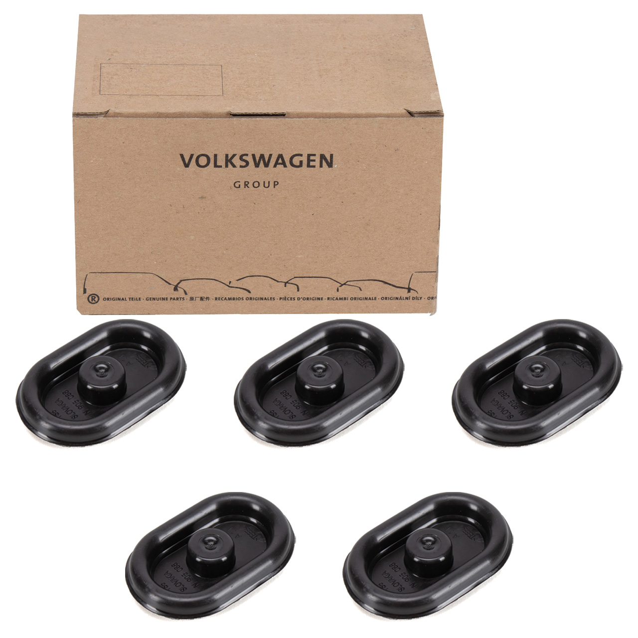 10x AUDI/SEAT Unterboden-Abdeckungen N91055001 – Original Ersatzteile