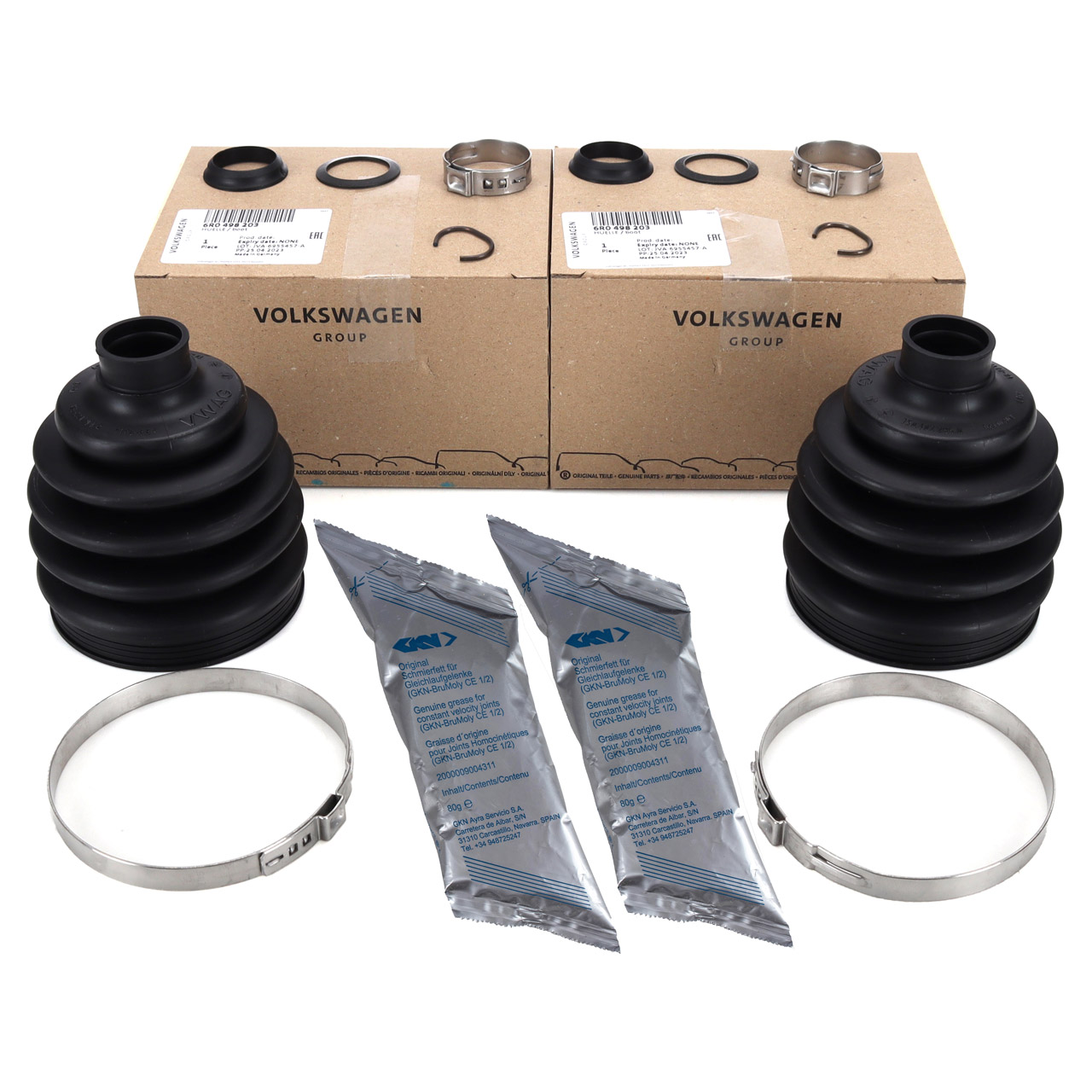 Original VOLKSWAGEN Achsmanschetten - 6R0 498 203, 9043111 | myparto