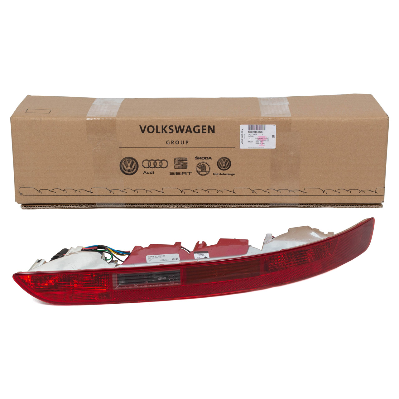 ORIGINAL Audi HALOGEN Rückleuchte Reflektor Q5 8RB bis 05.2012 hinten ...