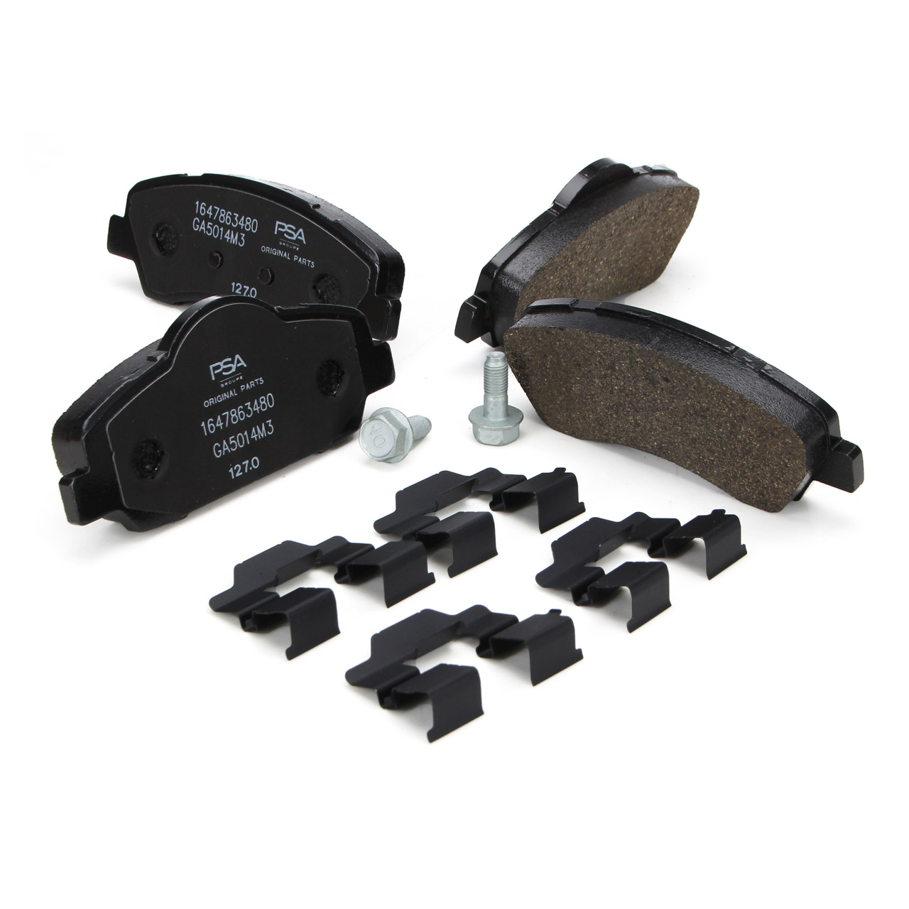 Original CITROEN / PEUGEOT Brake pads - 16 478 634 80 | myparto