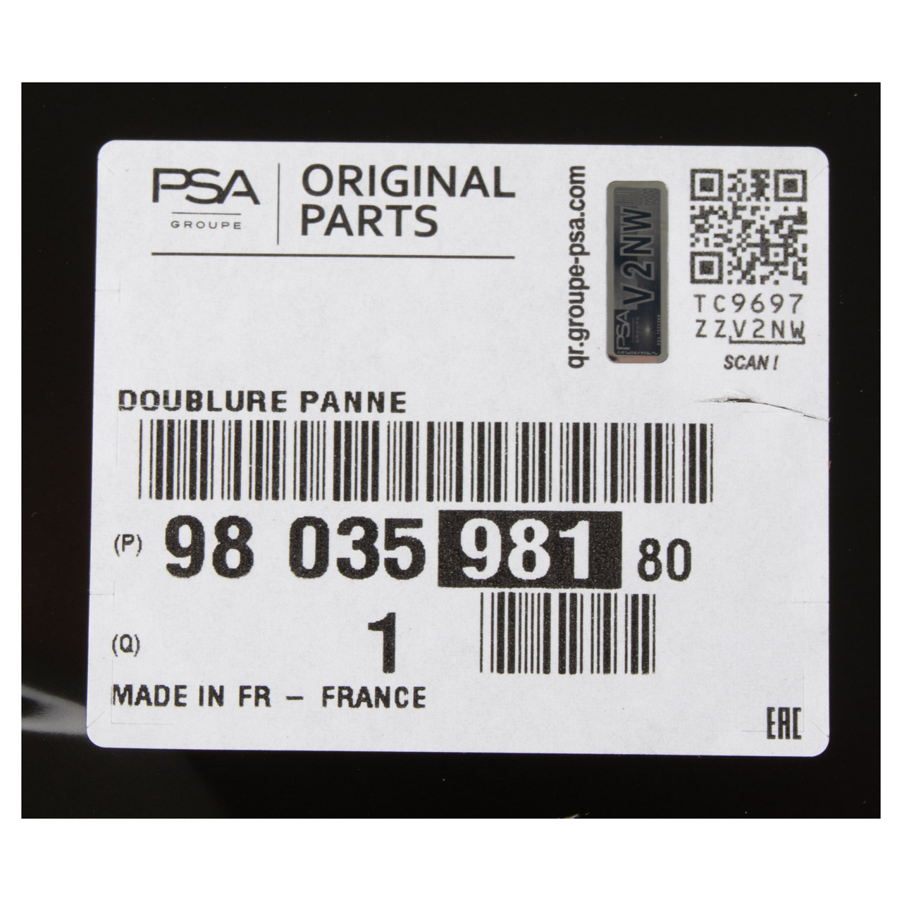 Original CITROEN / PEUGEOT Querträger - 98 035 981 80 | myparto