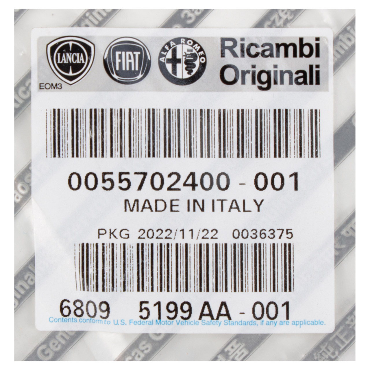 Original FIAT Innenverkleidung / Abdeckungen - 55702400 | myparto