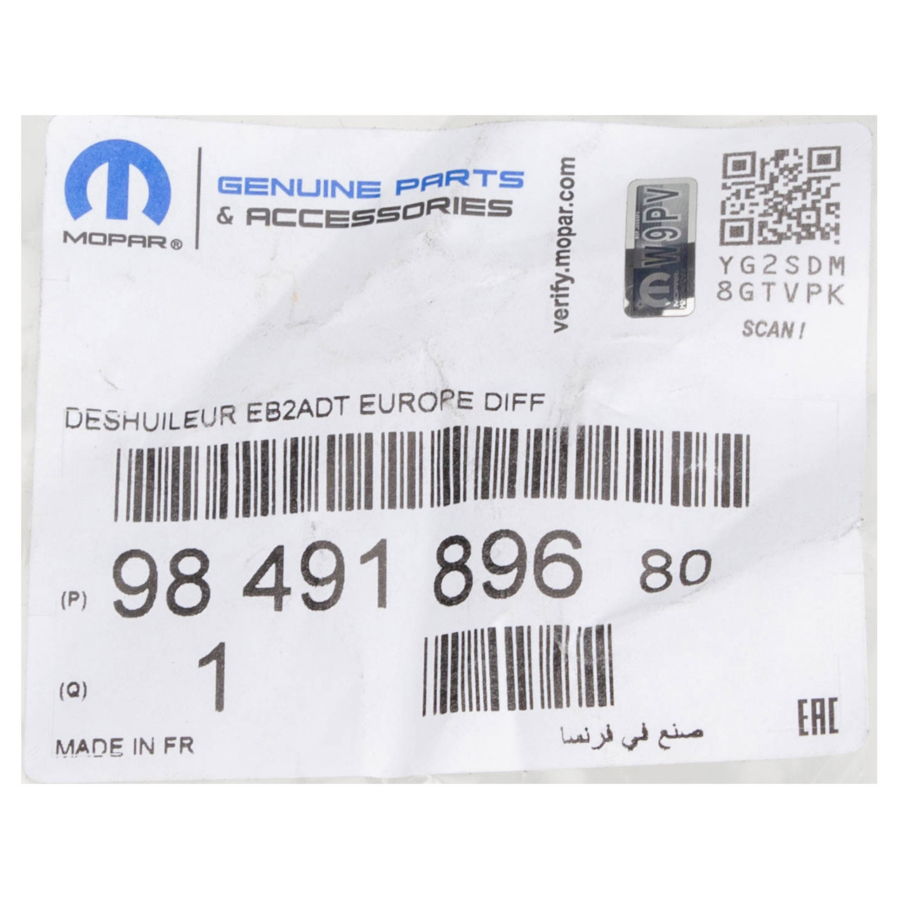 Mopar Parts Europe
