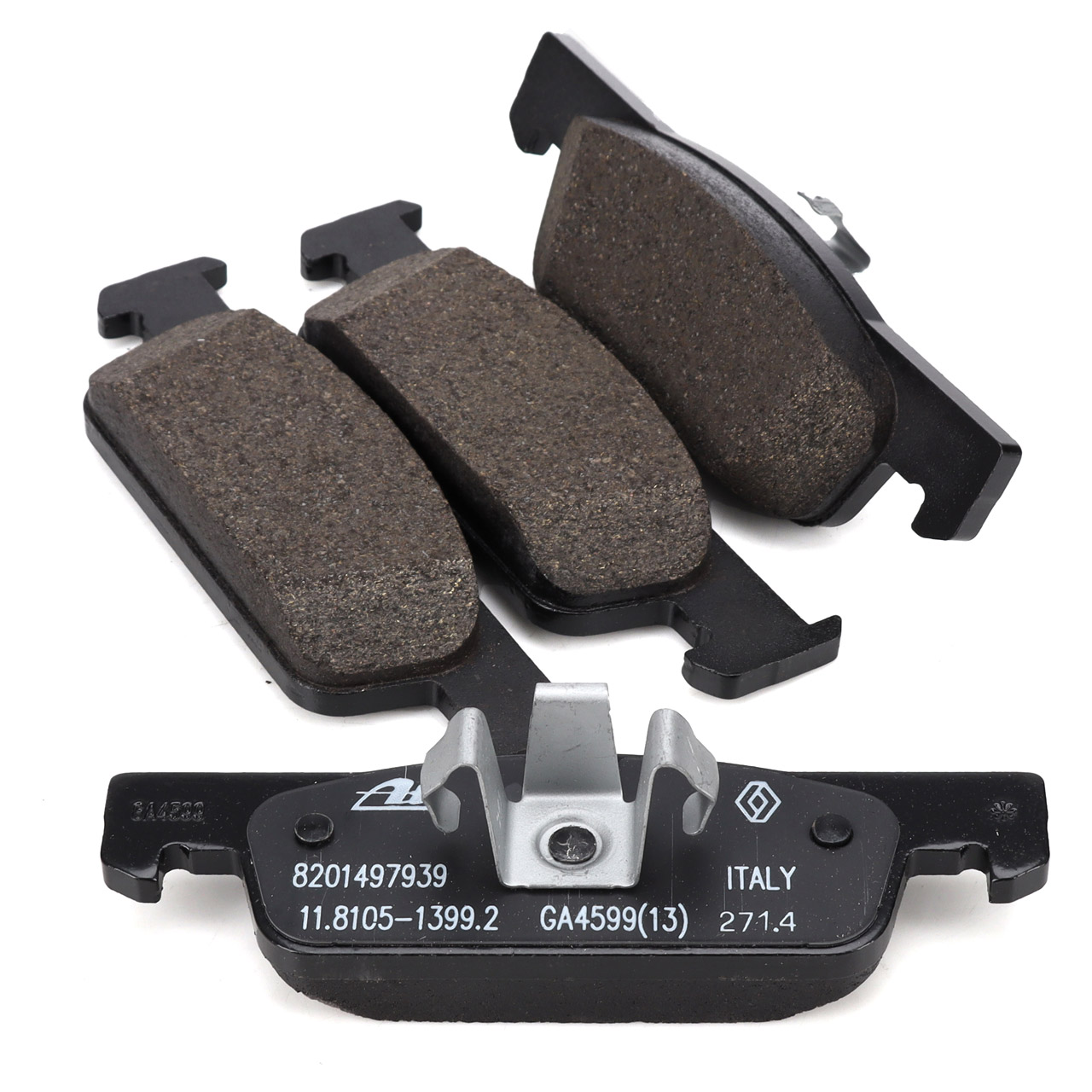 Original RENAULT Bremsen Sets - 40 20 604 05R, 41 06 025 81R | myparto