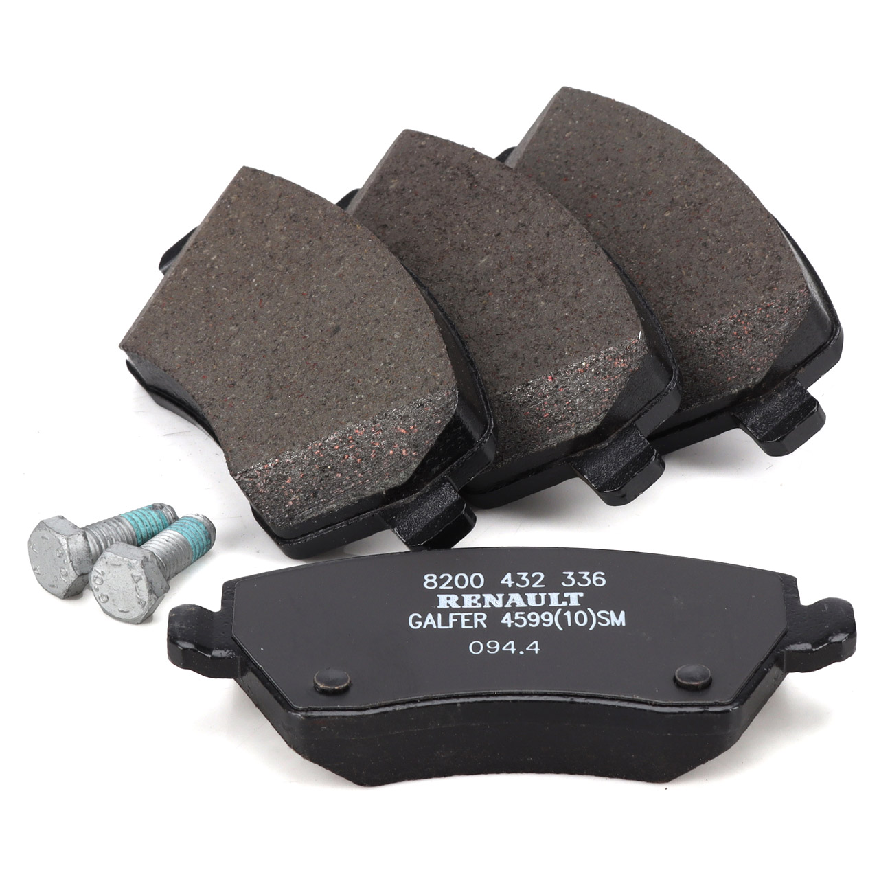 Original RENAULT Braking Kits - 40 20 612 00R, 41 06 084 81R | myparto