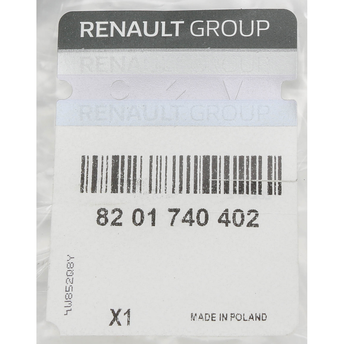 Original RENAULT Gummimatten - 82 01 740 402 | myparto