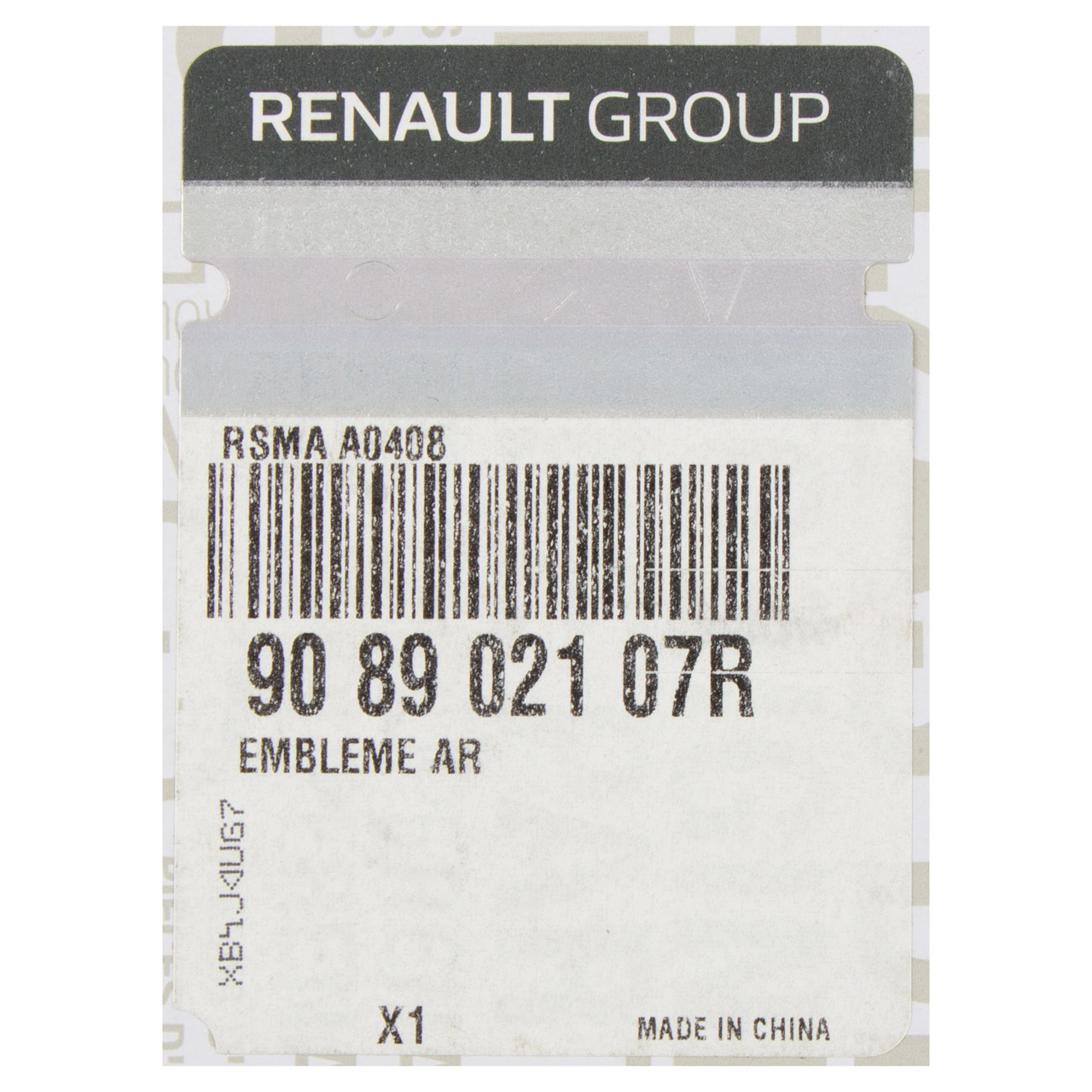 Original RENAULT Embleme - 90 89 021 07R | myparto