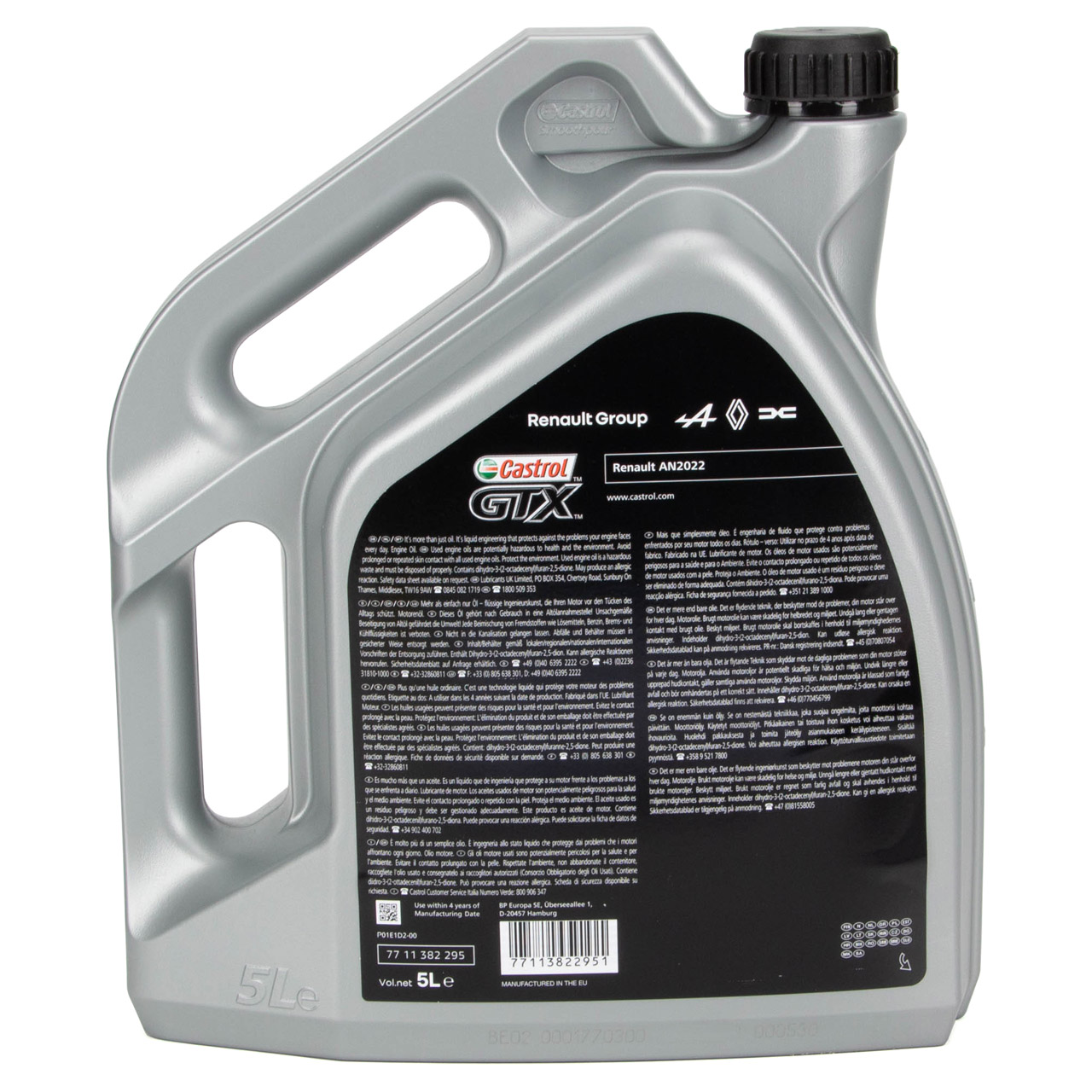 Original RENAULT Motor oils - 77 11 382 295 | myparto