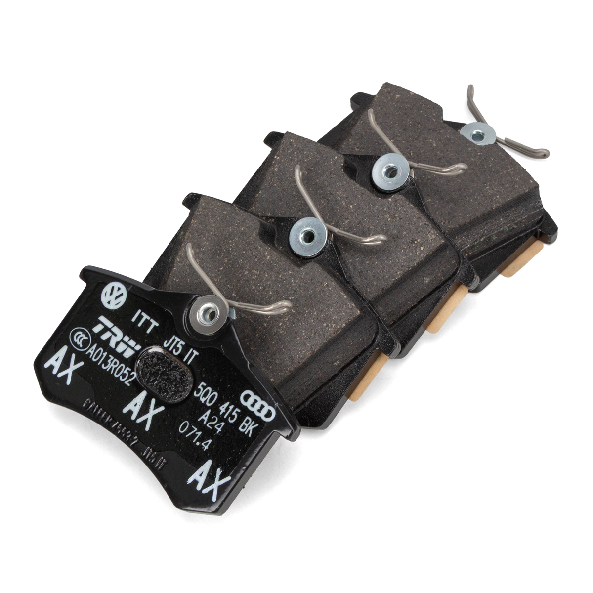 Original VOLKSWAGEN Brake pads - 5Q0 698 451 AA | myparto
