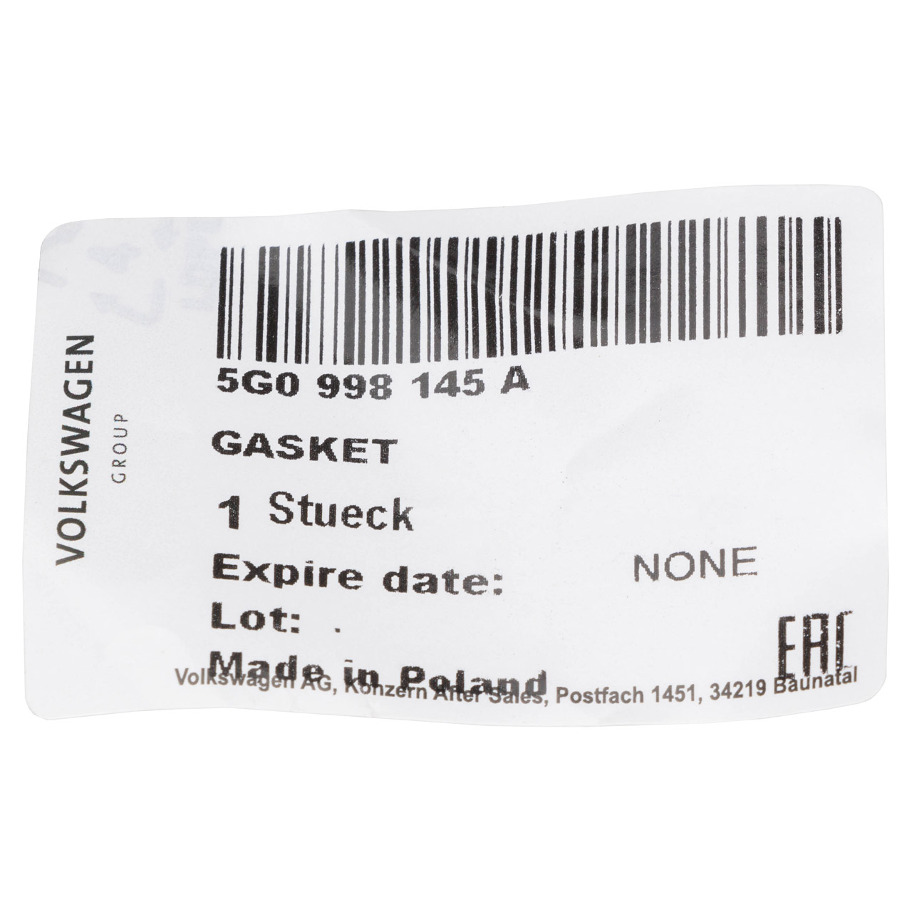 Original VOLKSWAGEN Rückleuchten - 5G0 998 145 A | myparto