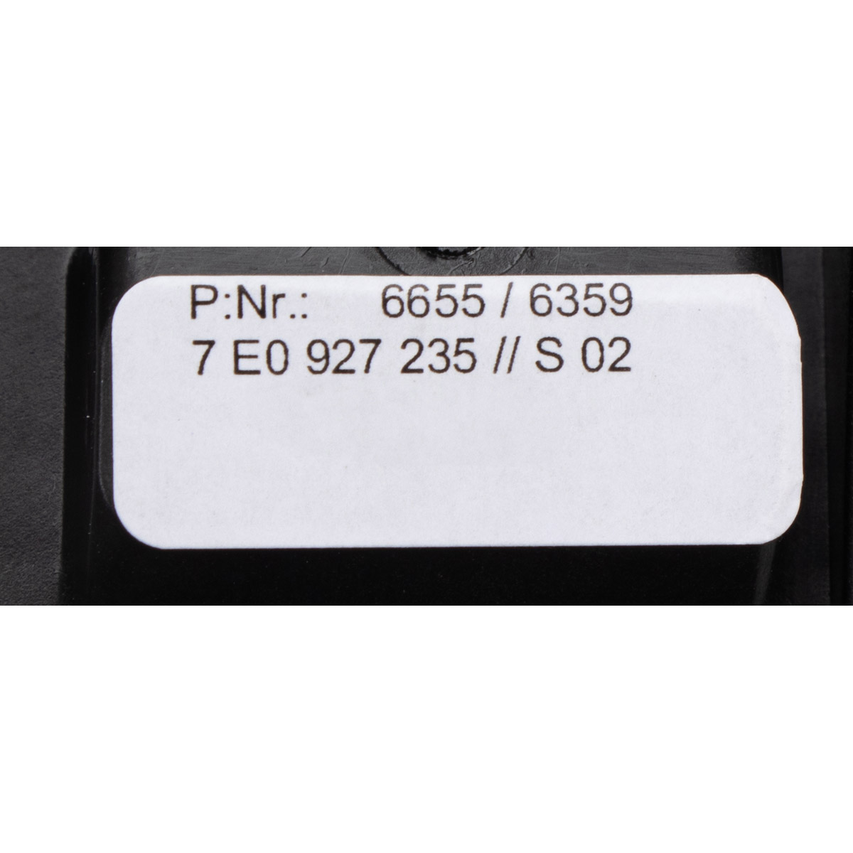 Original VOLKSWAGEN Trunk opener - 7E0 927 235 | myparto
