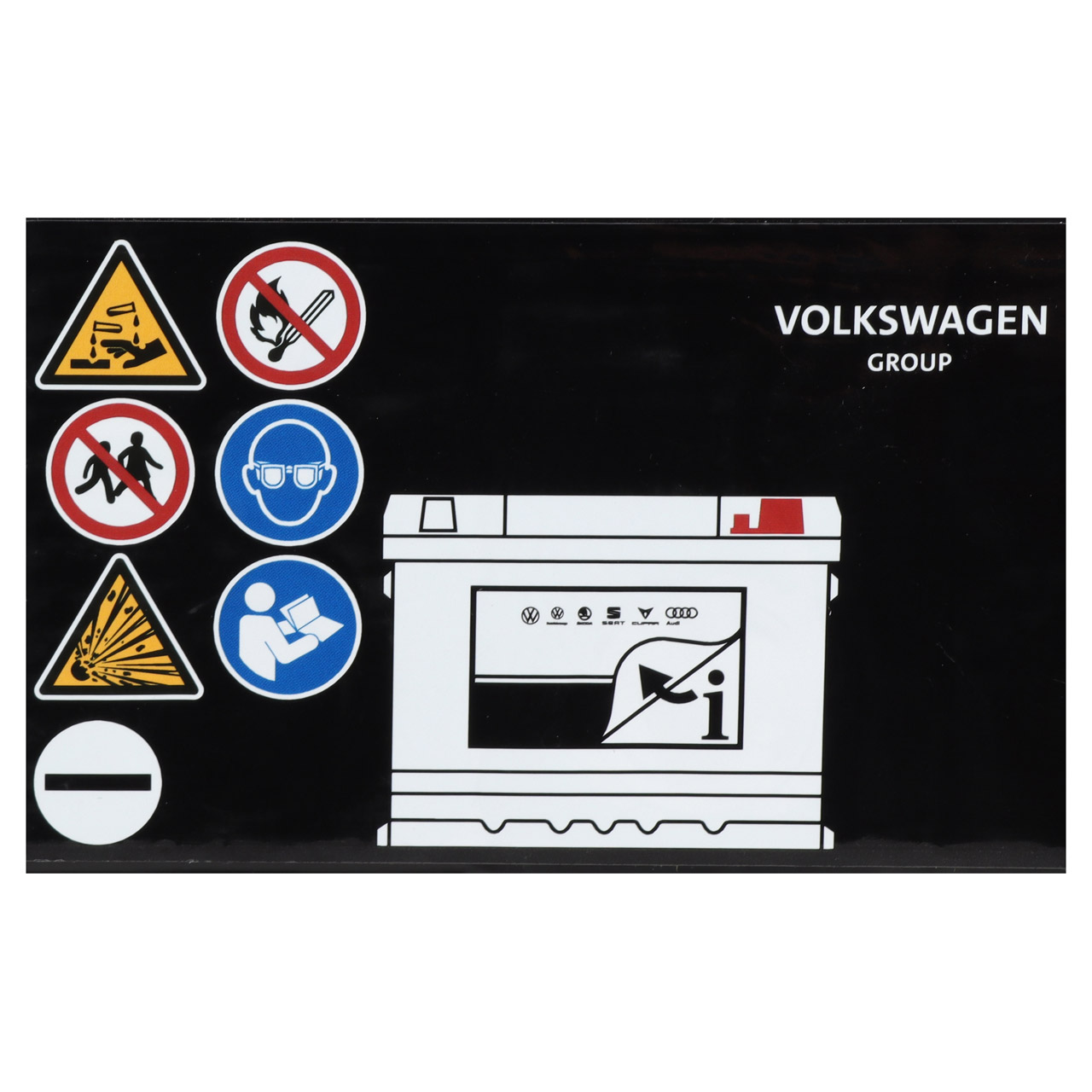 Original VOLKSWAGEN Car batteries / Starter batteries - 000 915 089 H ...
